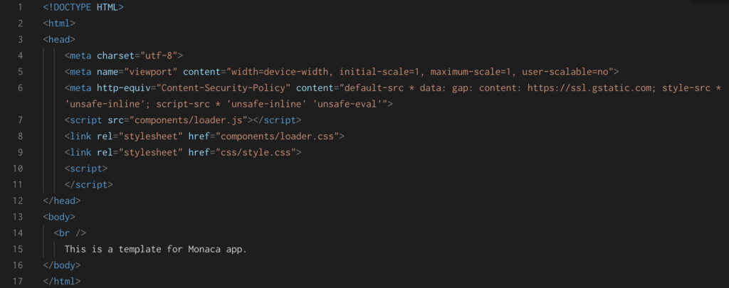 MonacaクラウドIDEのエディター設定について - アシアルTechブログ